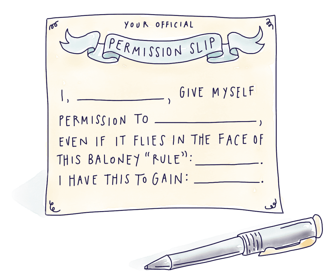Giving Yourself Permission to Live Like You Really Want | Four Thousand ...